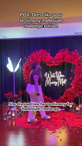 She dressed like her testimony for Hallelujah challenge. 📹VC: ami_splash #EmmacourageBlog #Trendingvideo | EMMA COURAGE