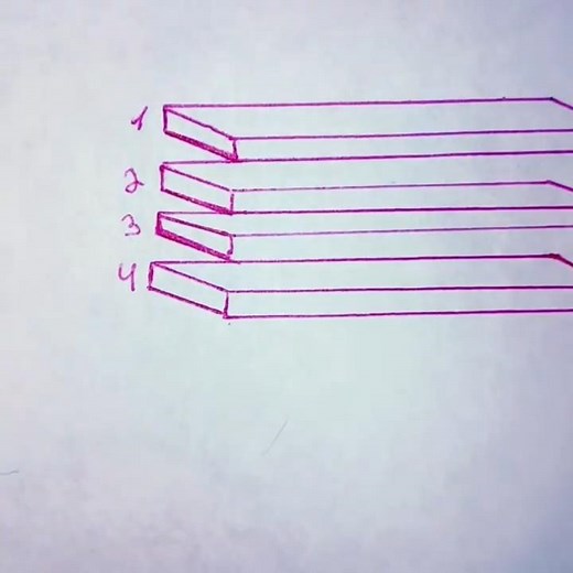 3D Drawing Basics: How to Draw Floating Blocks in Perspective #art