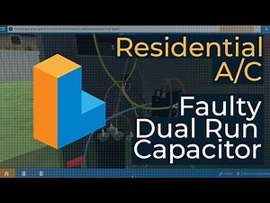 Residential AC Faulty Dual Run Capacitor [HVAC Training 2019]