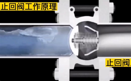 分享科普:止回阀工作原理