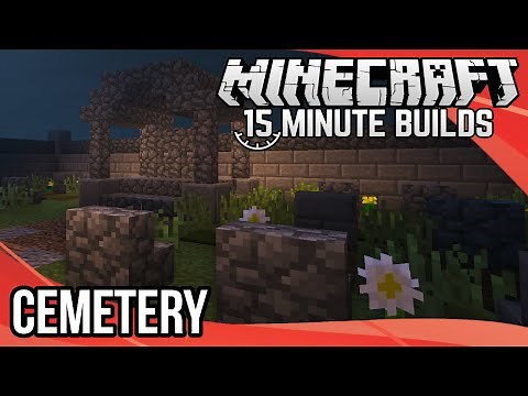 Minecraft 15-Minute Builds: Cemetery (Graveyard)