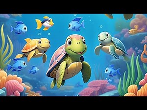 🐢 The Turtle and the Rabbit | Moral Story for Kids | Inspirational Animated Story 📖