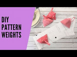 How to Make Sewing Pattern Weights