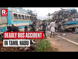 BREAKING: Buses Collide In Tamil Nadu's Tenkasi, At Least 6 Killed And More Than 30 Injured