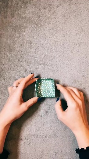 Creative Origami Box Folding Idea