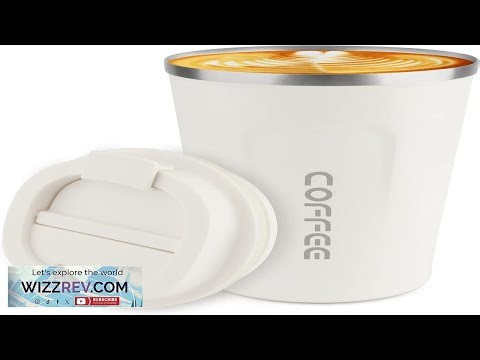 CS COSDDI 12 oz Stainless Steel Vacuum Insulated Tumbler Coffee Travel