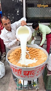60K views · 273 reactions | Giant Dahi Bhalla Feast! Huge Bowl Preparation & Selling | Effortigate | Facebook