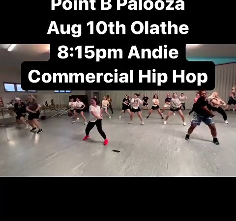 3 comments | Sign up pointbdance.com. $12 per class or $40 for all 4 classes in one evening. Let’s Dance! Thursday, August 10th Olathe @johnsoncountydancecenter 6:00pm Jazz with Taylor 6:45pm Contemporary Cathy 7:30pm Hip Hop with Candice 8:15pCommercial Hip Hop Andie @andiestitt10 @cathypattersondance @cand_icet @taylorkaye511 | Point B Dance | Facebook