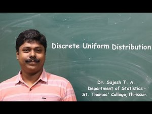 Discrete Uniform Distribution