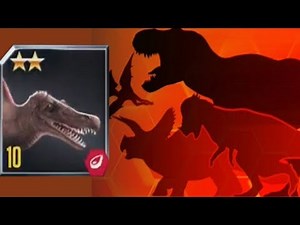 SPINOSAURUS Vs 6 OPPONENTS - Jurassic World The Game