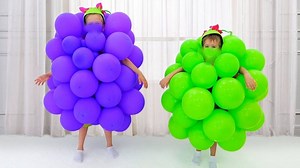 285K views · 2.6K reactions | Learn colors with Balloons ! Kids and daddy have fun playtime with color song ! | Awesome For Kids | Facebook