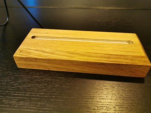 Oak Wood Base & LED | USB Light | Gift for the Office or Home - Etsy