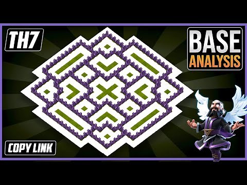 The BEAST TH7 HYBRID/TROPHY [defense] Base 2025!! TownHall 7 Hybrid Base Design – Clash of Clans COC