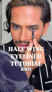 Your wing isn’t winging? This is the easiest wing eyeliner tutorial on the internet 👍🏽♥️ Outer Corner Wing - Stamp, Drag, Connect and Press Press Pull Inner Corner Wing - Dot, Up & Down, Define @lawless Beauty EASY EYES ULTRA PRECISE LIQUID LINER @victoriabeckhambeauty Satin Majal Linwr shade Jeans @lancomeofficial Lash Idôle Flutter Extension Mascara @velourbeautyofficial Soft & Wispy Xtensions Self-stick Clusters #wingeyeliner #eyelinertutorial #Eyeliner #makeuptutorial | Aditya Madiraju