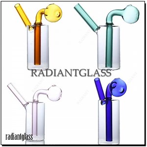 [Hot Item] Oil Burner Glass Water Pipe DAB Rig Mini Bubbler Shisha with Smoking Accessories 14male Bowl for Smoking