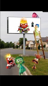 Joy Scribbles Over Anger’s Photo! Anger Completely Loses It 😂🔥 #funny #insideout #shorts