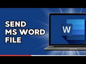 How to Send Microsoft Word File in Messenger