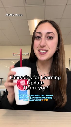 Supporting Teachers with SONIC Drive-In | Limeades for Learning