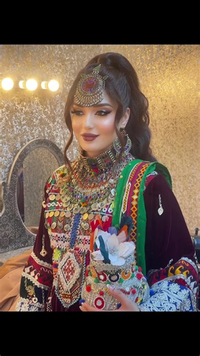Beautiful Afghan Bride Makeup Transformation