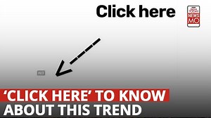 What is the 'click here' trend on X?