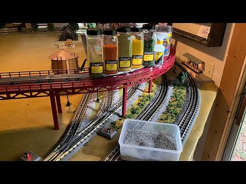 Lionel/MTH O Gauge Layout Scenery Install/Update!