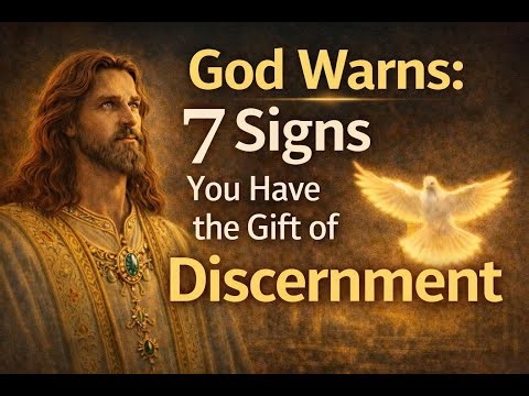 God Warns: 7 Signs You Have the Gift of Discernment (Spiritual Discernment Explained)