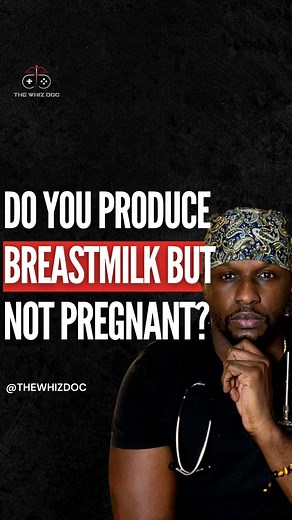 42K views · 44 comments | Do you ever experience unexpected milk production? You could be dealing with an issue known as galactorrhea, which is caused by an imbalance in hormones due to elevated prolactin levels. #galactorrhea #breastfeeding #breastmilk #lactating #prolactin | The Whiz Doc | Facebook