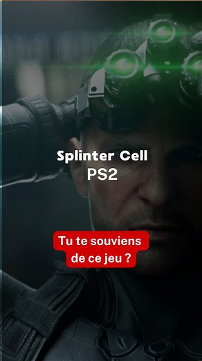 ️ SHOWCASE – Tom Clancy’s Splinter Cell | PS2  Tu éteignais toutes...