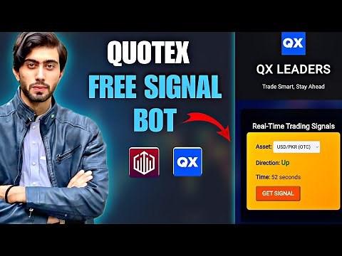 QUOTEX TRADING SIGNALS BOT FREE APP| HOW TO DOWNLOAD AND USE