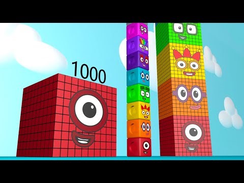 Let's Count 1 to 100 with Numberblocks Standing Tall | Easy & Super Fun for Kids