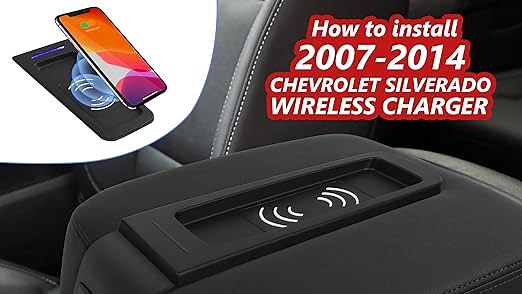 Installation Of 07-14 Chevrolet Silverado Wireless Charger