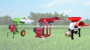 Three Types Small Chaff Cutter / Grass Cutter Cutting Machine