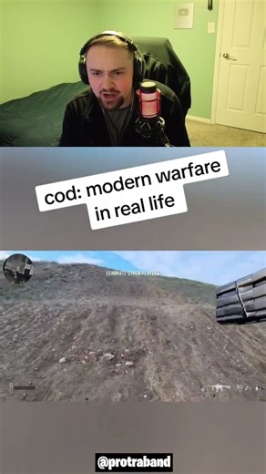 Call of Duty Modern Warfare In Real Life! 😳🤯 #shorts