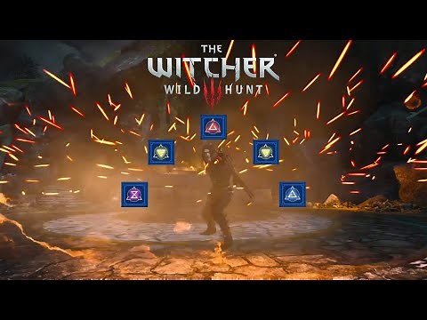 The Witcher 3: Wild Hunt - All Signs and Alternative Casts | AbilityPreview