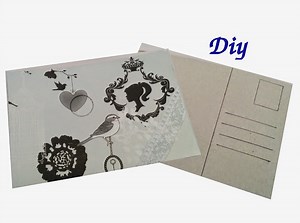 Como hacer una postal personalizada. ¡Cuando la reciban quedarán encantados!