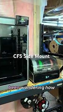 Creality K2 Plus CFS Side Mount #3dprintlife #3dprintable #crealityk2plus #k2plus