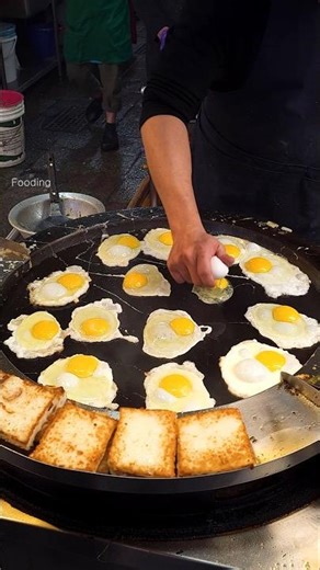 Popular Taiwan Ximending Master's Fried Egg