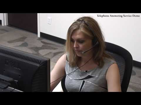 Telephone answering service