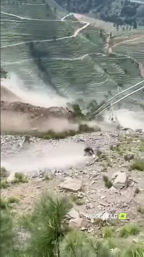 Massive Landslide Caught on Camera!