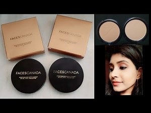 Faces Canada compact powder review | shade Natural 02 | shade Beige 03