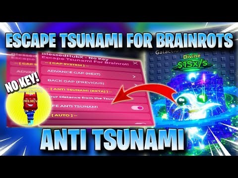 Escape tsunami for brainrot script no key