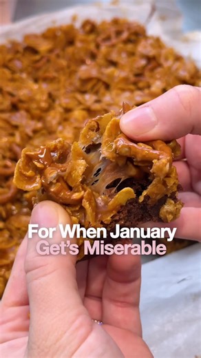 The perfect way to start the year 😌 (some may not agree) #brownies #browniegod #bakery