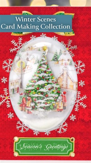 Create dazzling globe shaker cards ✨ - all the essentials to craft unforgettable 3D handmade cards this Christmas 🎄 | Katy Sue Designs Crafts