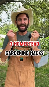 3 homestead hacks you’ll wish you knew sooner 🪵🥚🌱 1️⃣ Wood mulch is like liquid gold for homesteading. Call your local utility provider for free wood chips! They can’t sell what’s trimmed along public easements, so you can often snag it for nothing. 2️⃣ If you’ve got chickens AND a garden, I’m about to make your day (and your breakfast) Your @goodeggstuff brush isn’t just for eggs… flip it inside out and you’ve got the perfect silicone scrubber for your garden veggies! 3️⃣ Buy bare root plant