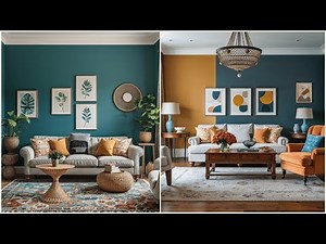 Perfect Living Room Wall Colour Combinations | Trendy Paint Ideas for a Stylish Space
