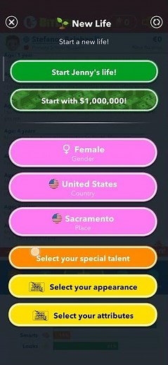 Bitlife 3.18.5 Free gameplay , Racing update gameplay