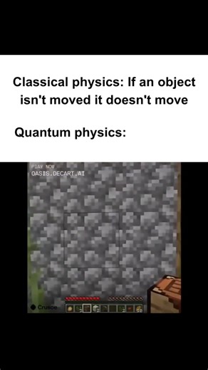 Quantum physics #minecraft | ai minecraft
