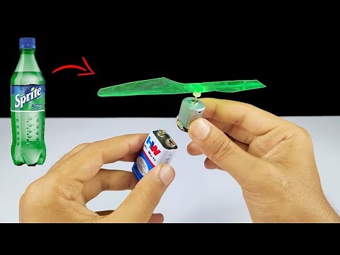 How to make propeller with plastic bottle | How to make fan at home