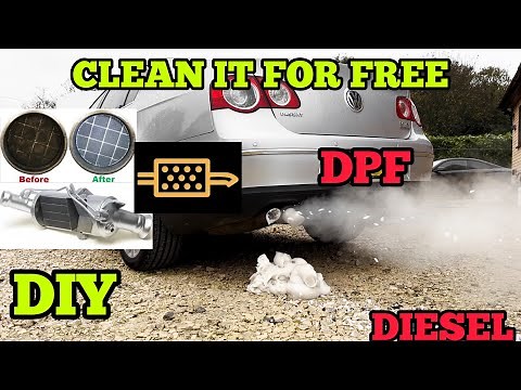 How To Clean Your DPF For FREE DIY P2453 P246300 Particulate Filter Full