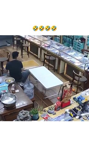TheFunOrbit on Instagram: "The 24-second CCTV clip depicts a chaotic chain-reaction fall in a Chinese jewelry workshop, where one worker trips over a stool, collides with a colleague, and scatters beads and tools across the floor. Shared by @boysbelnboys , a popular account curating "stupidly" entertaining male mishaps, the post exploded with 28,000+ likes and 331,000 views in under a day, tapping into universal schadenfreude for quick viral traction. User reactions celebrate the unscripted cama